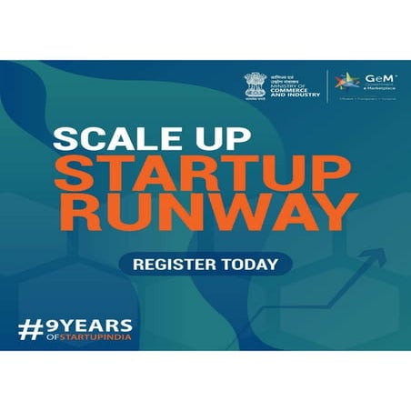 Scale up Startup Runway - Government e Marketplace | PDF