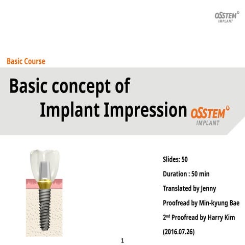 Dental Implant Impression techniques.pptx