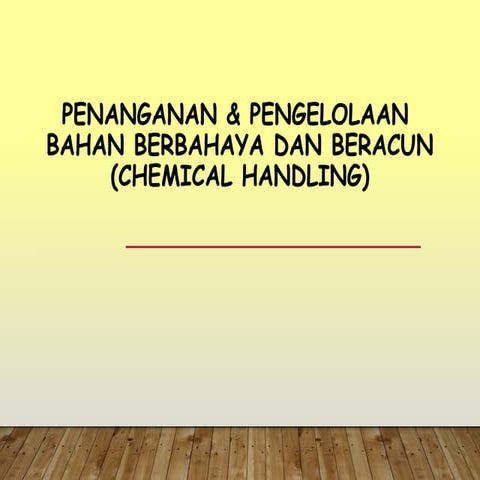 Pemaparan dasar pada prose dan PENGELOLAAN B3.ppt