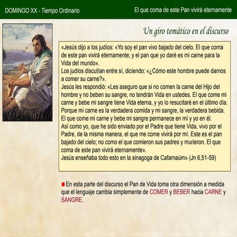 20. el que coma de este pan vivirá eternamente | PPS