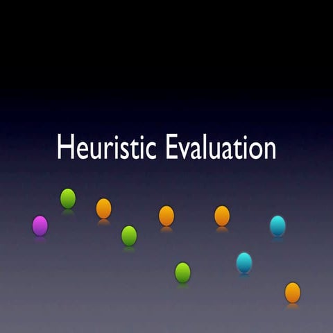 heuristic evaluation | KEY