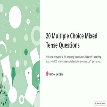 Mixed-Tense-Questions for different levels of learners.pptx