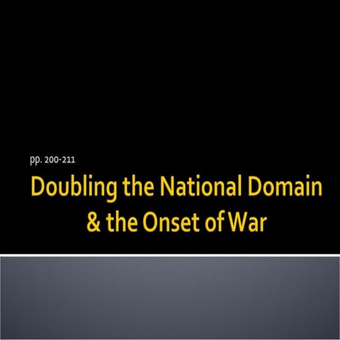 Louisiana purchase | PPT