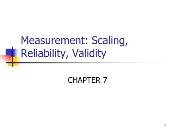Measurement Scales in Research | PPTX