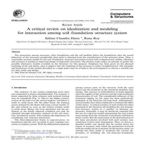 2002-A_critical_review_on_idealization_and_modeling_for_interaction_among_soil__foundation ...