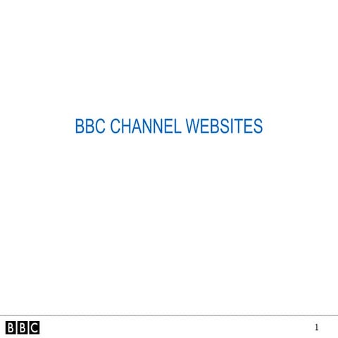 2002 BBC One and BBC Two | PPT