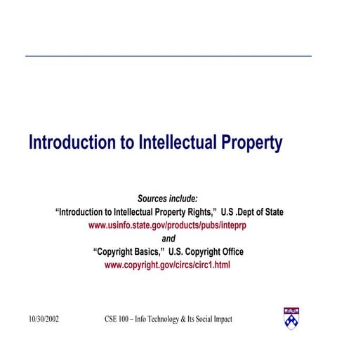 2003 Lecture Ip Intro | PPT