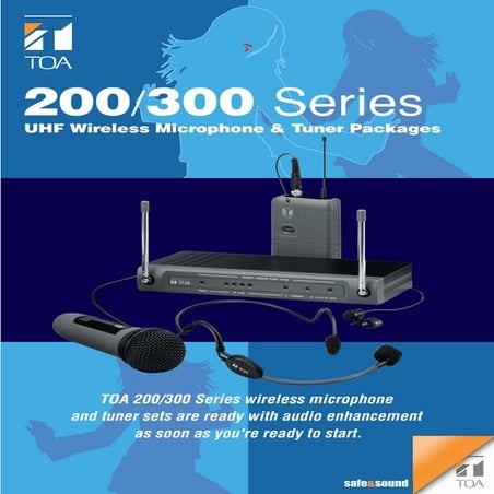 200300 series wireless_brochure | PDF | Digital Audio | Computer Software and Applications