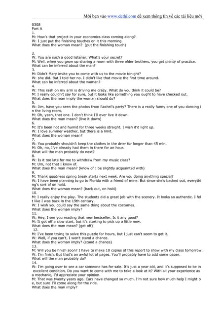 Dialogs for everyday use book 1 (autosaved) | PDF