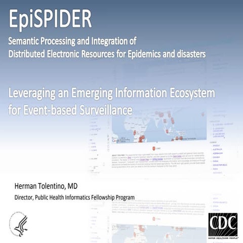 2009 EpiSPIDER CDC GIS Day | PPT