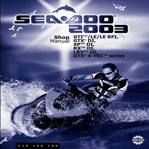 2003 Sea-Doo XP DI 6131 Service Repair Manual.pdf