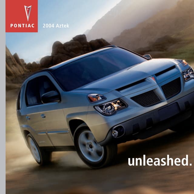2004 Pontiac Aztek Columbia South Carolina | PDF | Auto Type | Automotive