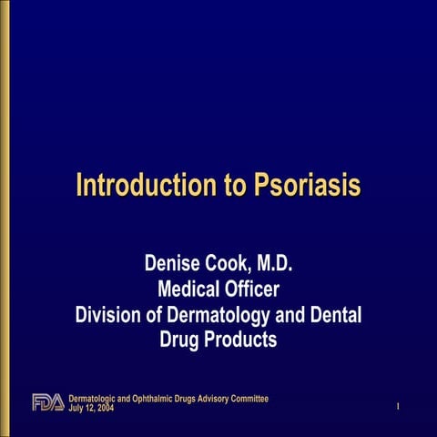 Introduction to Psoriasis Introduction to Psoriasis | PPT
