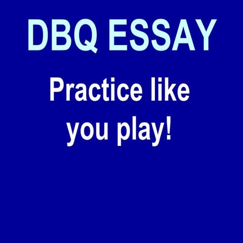 2004 dbq activity 2011 | PPTX