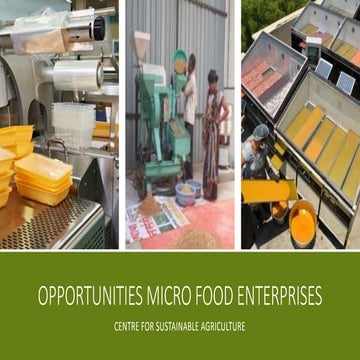 200522 opportunities micro food enterprises | PPTX