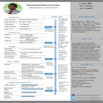 New CV Format DR--2 | PDF