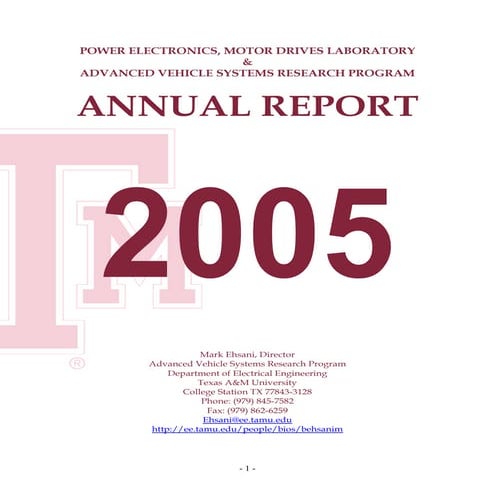 2005 annual report_dr_ehsani | PDF