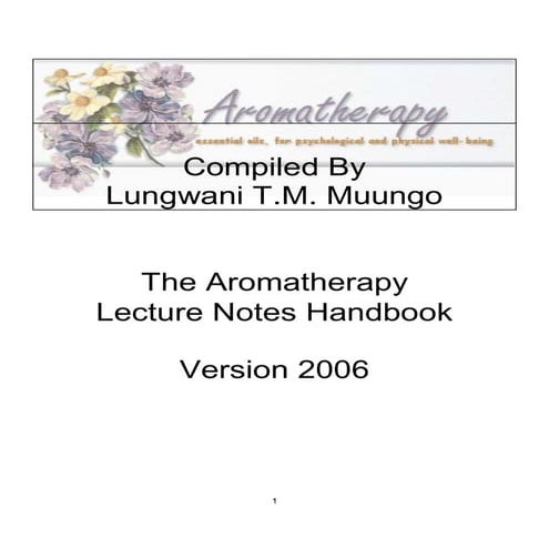 2006 aromatherapy-handbook | PDF