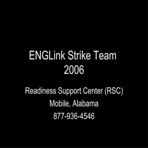 2006 ENGLink Strike Team | PPS