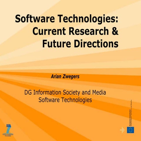 20061025 Current Research & Future Directions in Software Technologies ...
