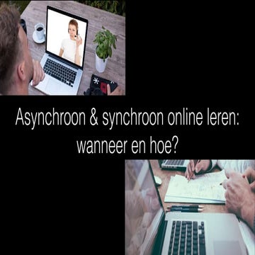 200617(wr) v1 asynchroon en synchroon online leren sintlucas | PPT