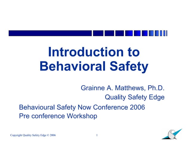 Safety training observation programme (STOP) | DOCX