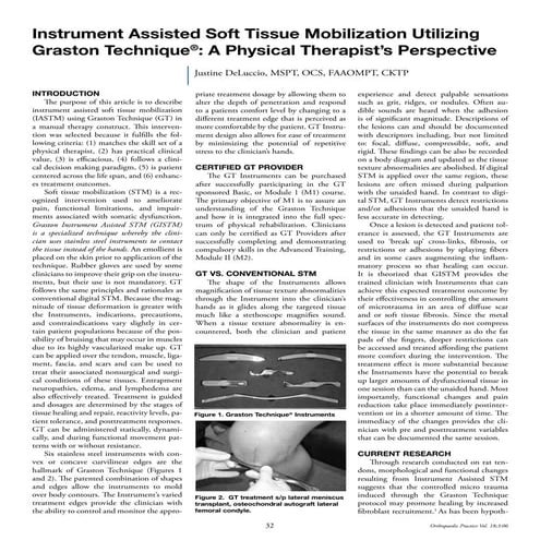 Instrument-Assisted Soft-Tissue Mobilization | PDF