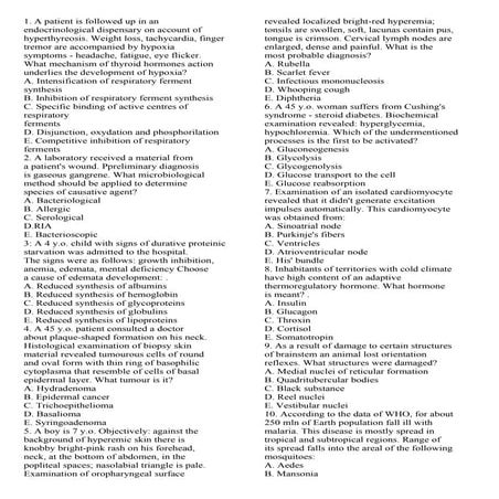MRCOG Part 1 Practice MCQs | PDF