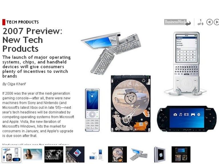 2007 New Tech Products