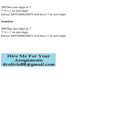 2007has last digit as 77^4 = 1 as unit digitHence 20072008(2007).pdf