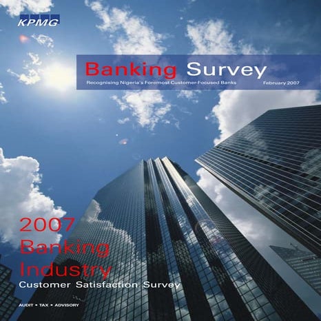 2018 KPMG Nigeria Banking Industry Customer Satisfaction Survey ...