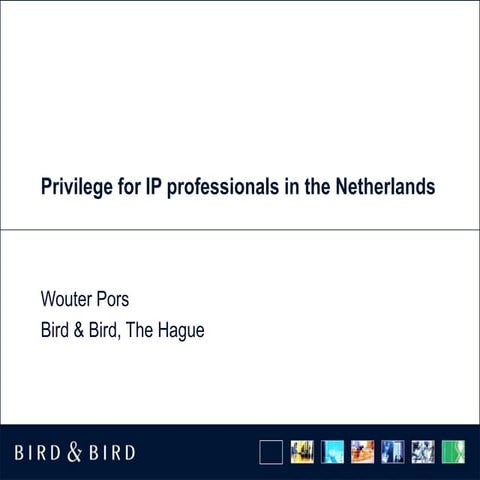 2008 05 23 Legal Privilege | PPT