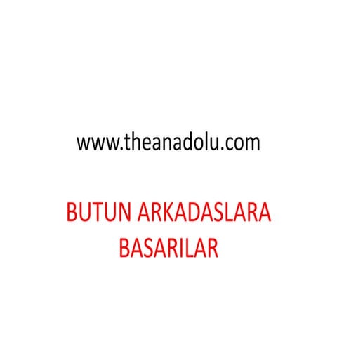 2008 2009 Iolp 3 Sinif 3 Arasinav | PPTX