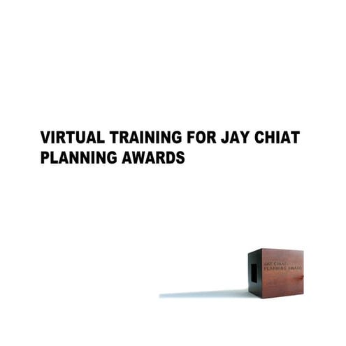 2008 JC Planning Awards Virtual Training | PDF