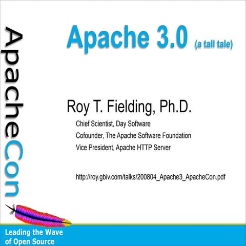 Apache 3.0 (a tall tale) | PDF
