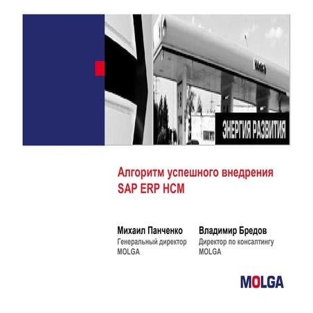Алгоритм успешного внедрения SAP ERP HCM | PDF
