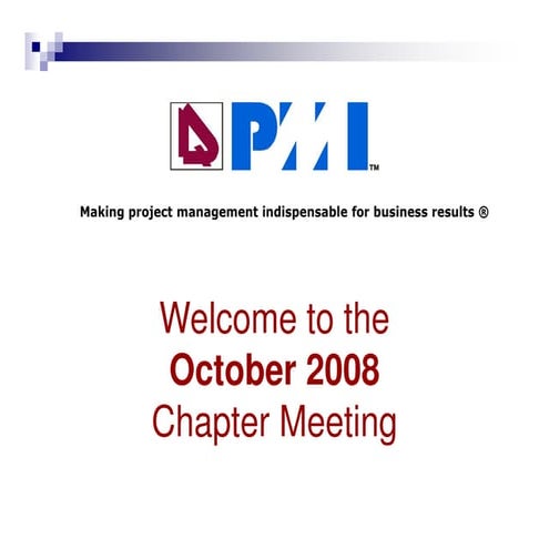 PMI Queensland Chapter Meeting - Project Management at FlightCentre ...