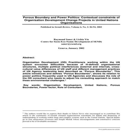 United Nations: System-wide coherence in UN development activities | PPT