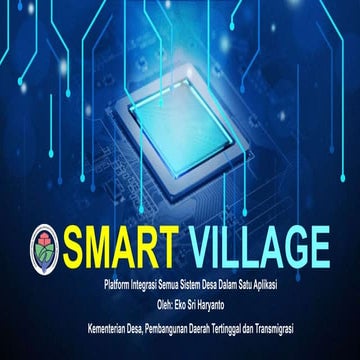 Kuliah Online Eps. 36 "Smart Village Tingkatkan Produktivitas dan ...