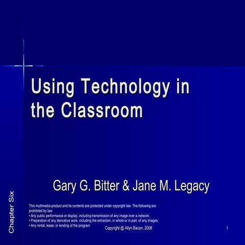 Using Technology in the Classroom, Chapter 6 | PPT