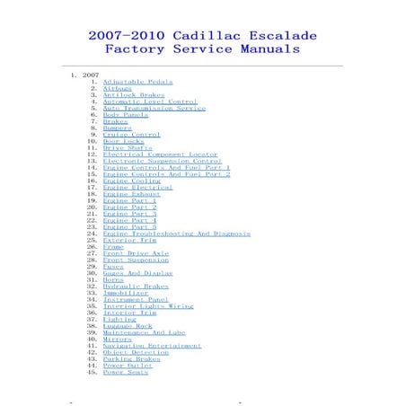 2008 Cadillac Escalade Service Repair Manual.pdf