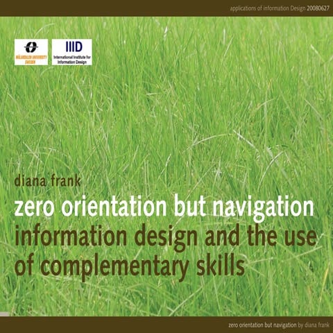 zero orientation but navigation | PPT