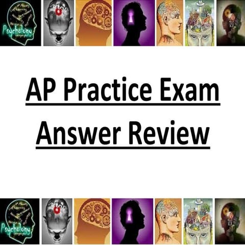 AP Review Test Answer Key | PPT | Brain and Nervous System Disorders ...