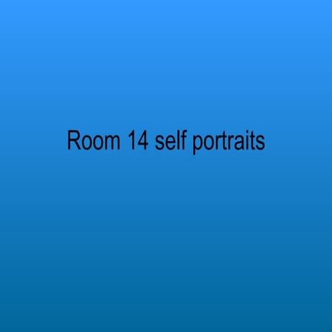 2009 Self Portraits | PPT