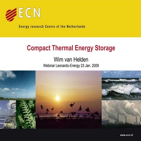 Compact Thermal Energy Storage | PPT