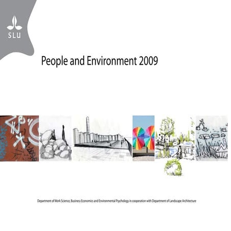 People and Environment 2009 - Landscape Architecture Programme | PPT