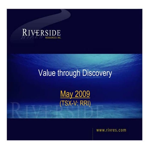 Riverside Corporate Presentation | PPT