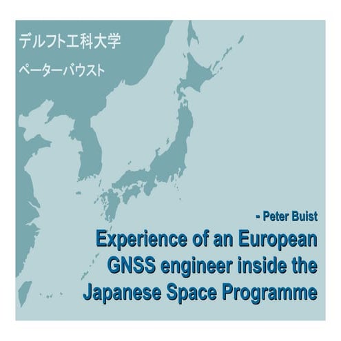 Experience inside Japanese space programme | PDF
