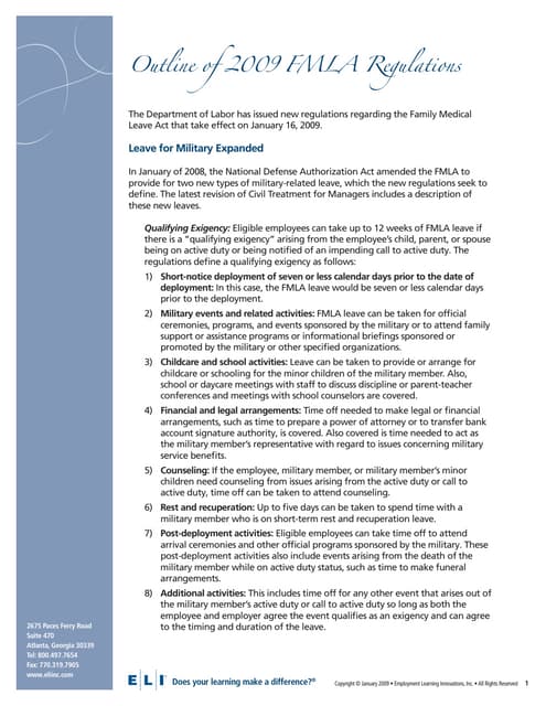 Family and Medical Leave Act (FMLA) | PPSX | Business | Business and ...