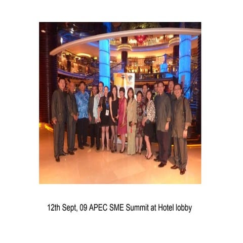 2009 Apec Sme Summit | PPS | Business | Business and Finance